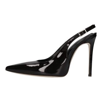 Mattia Capezzani Lackleder Slingback Pumps - - Shoes - Damen - Braun - 40 EU