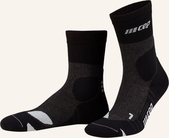 CEP Cep Trekking-Socken Merino Compression - Mid Cut grau