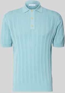 Manuel Ritz Slim Fit Poloshirt mit Knopfleiste