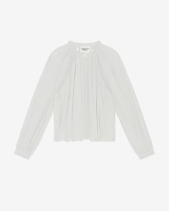 Isabel Marant Chemise Janelle - Femme - Blanc - Taille 34 - Marant &Eacute;toile