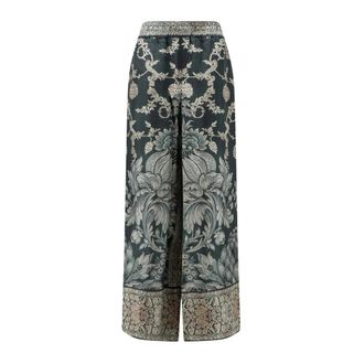 Pierre-Louis Mascia Aloe Seidenhose - - Trousers - Damen - Schwarzk - S