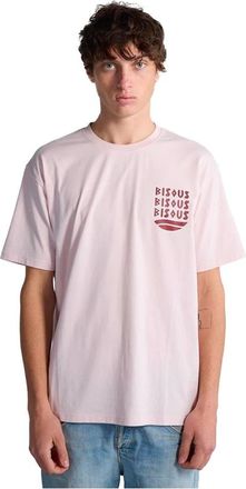 Bisous Skateboards Homme, Tops, Rose, Taille: XL Cap dAgde T-shirt