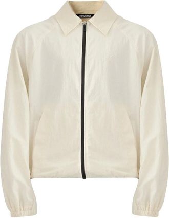 Jacquemus Homme, Vestes, Blanc, Taille: S Le Coupe-Vent Jacket