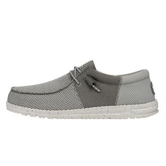 HeyDude Hey Dude Herren Wally Tri Moc Toe Shoes, Ash, 41 EU