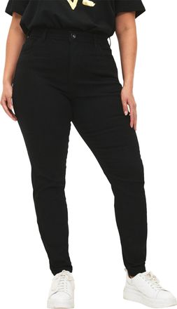 Zizzi Flash by Damen Große Größen Jeans Super Slim Hohe Taille Gr Gr 46/82 cm Black