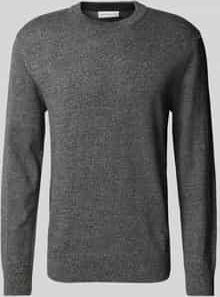 Tom Tailor Denim Regular Fit Strickpullover aus Baumwolle