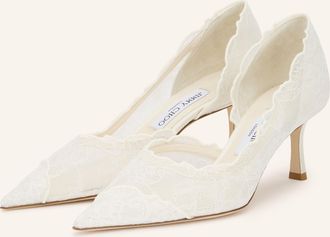 Jimmy Choo London Pumps Faiz 65 weiss