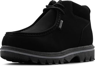 Lugz Herren Fransen Chukka-Stiefel, Schwarz (Black/Gum), 44.5 EU