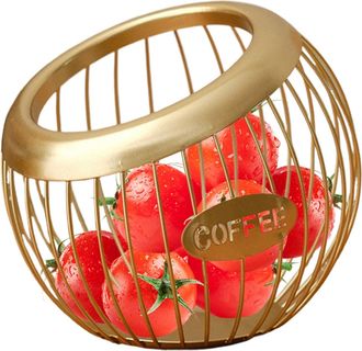 Generic Kaffeekapselhalter aus Eisen - Aufbewahrungskorb für den Schreibtisch | Großzügiger Organizer für Küchenarbeitsplatte, Kaffeekapseln, Kaffeebar, Büro,