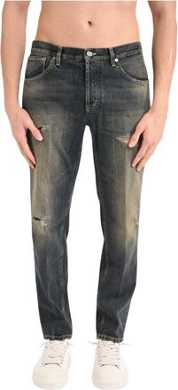 Dondup Homme, Jeans, Bleu, Taille: W32 Jeans Brighton Coupe Carotte