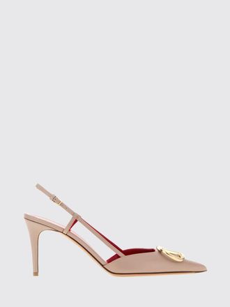 Valentino Garavani Escarpins slingback VLogo Signature en cuir de veau &agrave; talon haut