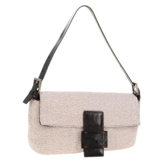 Fendi Sac bandouli&egrave;re vintage Fendi en perles - Femme - Pre-owned - Rose - Taille: ONE Size