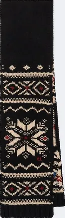 Polo Ralph Lauren Schal aus Wolle, Baumwolle und Leinen