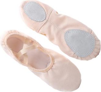 BESPORTBLE Chaussures de Yoga sans Lancement Chaussures de Danse Ballerines Pantoufles de Yoga Ballet