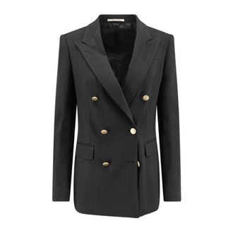 Tagliatore Zweireihiger Blazer - - Jackets - Damen - Schwarzk - XL