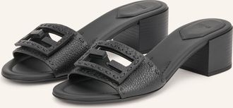 Fendi Mules Mit Cut-Outs schwarz