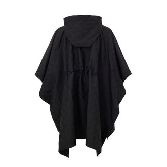 Gucci Mens Black Polyester Trench Coat Clothing