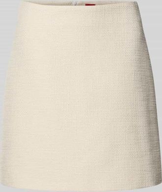 HUGO BOSS Eng anliegender Mini-Rock aus reiner Baumwolle