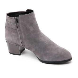 Hogan Italienischer Stiefel Schuh Tronchetto Stivaletto - - Shoes - Damen - Grau - 36 EU