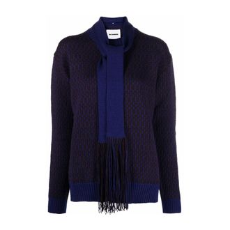Jil Sander Textured Strick-Rollkragenpullover - - Knitwear - Damen - Braun - 2XS
