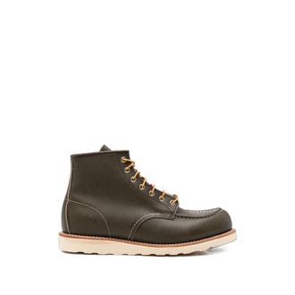 Red Wing Shoes Moc Toe Leather Boots