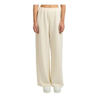 Suns Femme, Pantalons, Blanc, Taille: 38 FR Pantalon en tissu scuba
