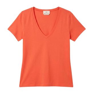 7 For All Mankind Damen, Oberteile, Orange, SGr&ouml;&szlig;e
