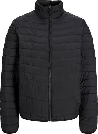 Jack & Jones JACK&JONES PLUS Jjesprint Collar Noos Pls Veste matelass&eacute;e, Noir, XXXXXL Homme