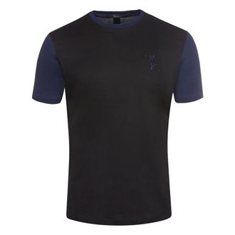 Billionaire Boys Club Homme, Tops, Noir, Taille: XS T-Shirt Col Rond Double B