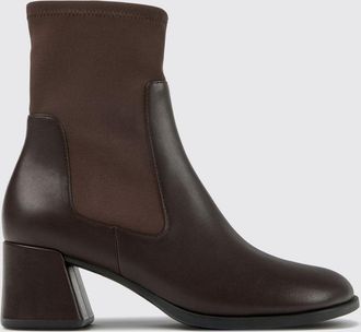 Camper Kora Chelsea-Stiefeletten aus Glattleder mit mittlerem Absatz