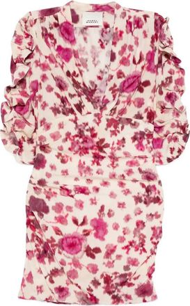 Isabel Marant Robe courte fleurie Marant