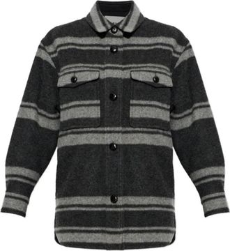 Isabel Marant Harveli Jakke - - Jackets - Damen - Grau - L