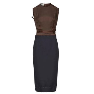 Maison Margiela Midi Kleider - - Dresses - Damen - Mehrfarbig - 2XS
