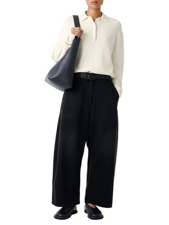 STUDIO NICHOLSON Chalco Trousers - Black