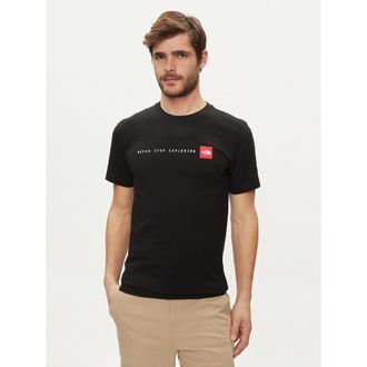The North Face T-Shirt Never Stop NF0A87NS Schwarz Regular Fit