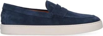 Tod's Tods Loafer - Deep Navy Blue Suede Loafers - Gr. 6_5 - in Blau - f&uuml;r Damen