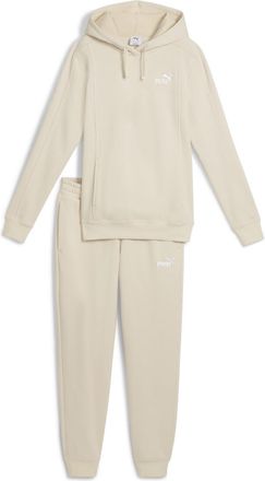 Puma Damen Jogginganzug mit Kapuze XXL, Alpine Snow White
