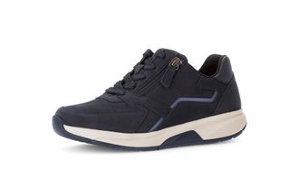Gabor Damen Low-Top Sneaker, Frauen Halbschuhe,straßenschuhe,Strassenschuhe,Sportschuhe,Freizeitschuhe,Turnschuhe,Laufschuhe,Blue,37.5 EU / 4.5 UK