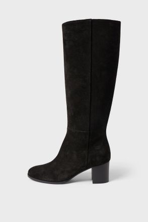 Gerard Darel Bottes en cuir velours - LIZZIE - Noir