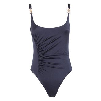 Versace Femme, Maillots de bain, Noir, Taille: 44 FR Maillot de bain une pièce en Lycra