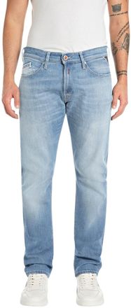 Replay Herren Jeans Waitom Regular-Fit, Blau (Light Blue 010), 32W / 34L
