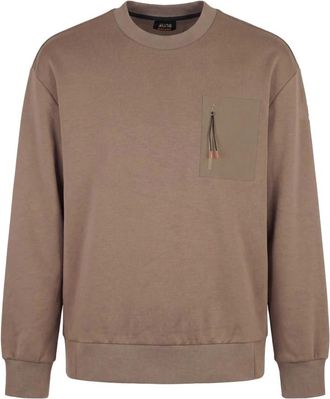Suns Gipo Tek SweaT-shirt - Homme - Sweatshirts et sweats &agrave; capuche - Beige - Taille: M