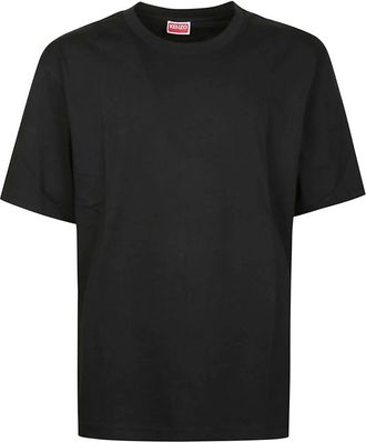 Kenzo Homme, Tops, Noir, Taille: M Boke Flower 2.0 Embroidered Oversized T-Shirt