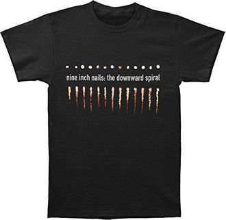 Bravado NIN T-shirt pour adulte Nine Inch Nails: The Downward Spiral - noir - XX-Large