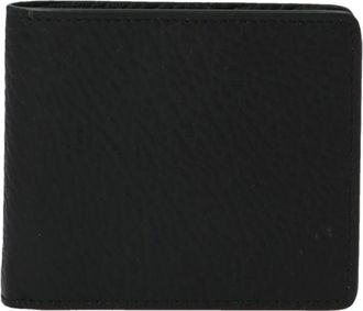 Maison Margiela Homme, Accessoires, Noir, Taille: ONE Size Porte-cartes Four Stitches