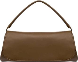 Alberta Ferretti Femme, Sacs, Brun, Taille: ONE Size Maxi Bag en cuir Nappa
