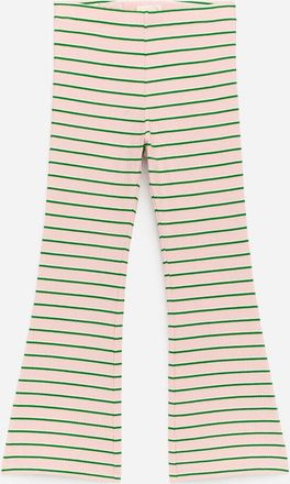 Arket Ausgestellte Gerippte Leggings -Rosa