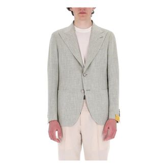 Tagliatore Giacca resca Pino Lerario in lana-lino-cotone tessuto C. Barberis Canonico - - Jackets - Herren - Gr&uuml;n - 2XL