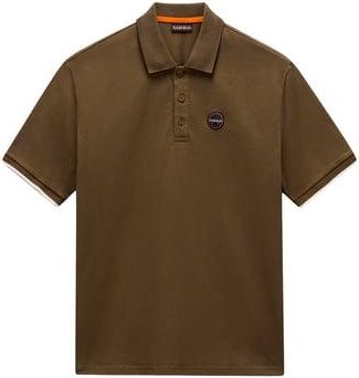 Napapijri Polo droit &agrave; badge en coton