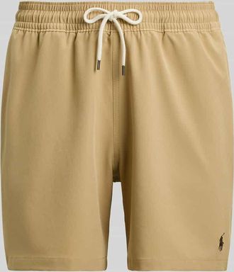 Ralph Lauren Badehose mit Logo-Stitching